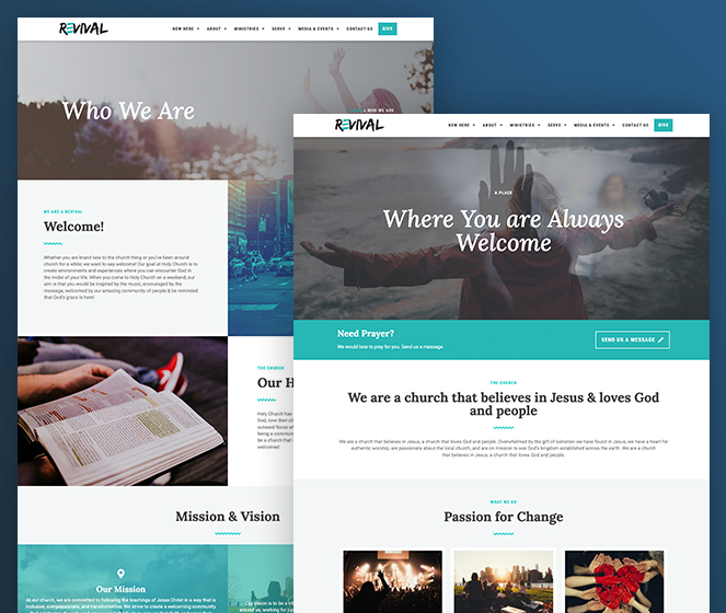 Church Website Builder | ShareFaith
