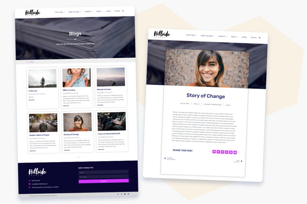 Church Website Builder | ShareFaith